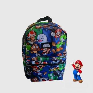 Nintendo | Bags | Nintendo Super Mario Backpack | Poshmark